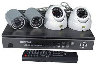 Economy - 4 Channel DVR Complete System | Supreme Defense